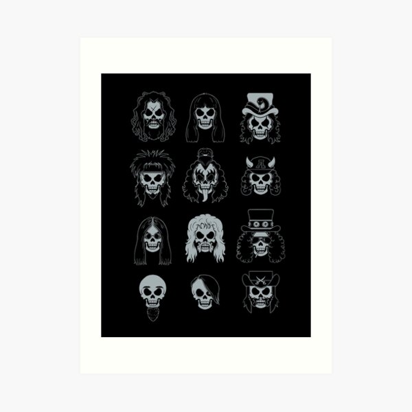 Metalheads Art Prints | Redbubble