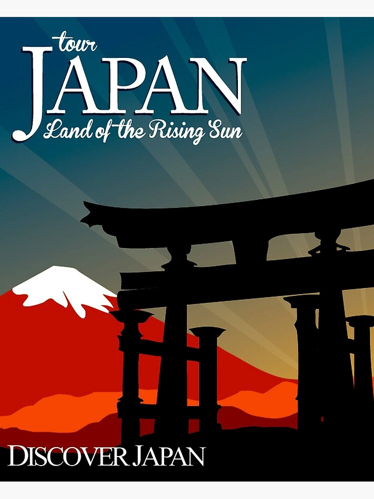 "JAPAN : Travel and Tourism Advertising Print" Poster by posterbobs ...