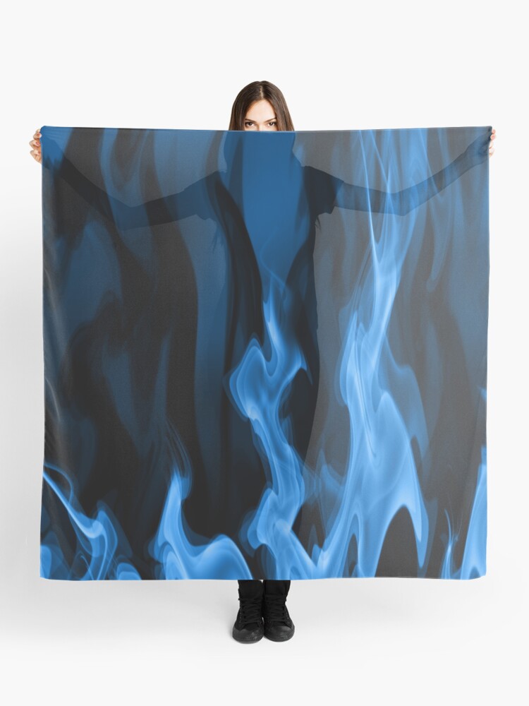 "The Blue Flame" Scarf for Sale by FantasySkyArt | Redbubble