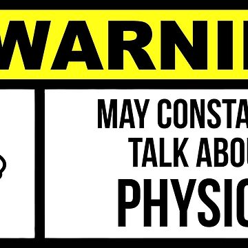 "Physics" Sticker for Sale by nomoregravity | Redbubble
