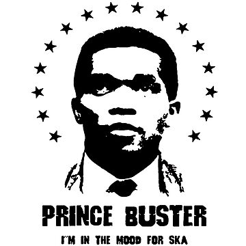 "Prince Buster Ska "I'm In the Mood for Ska" album cover (w/ white ...