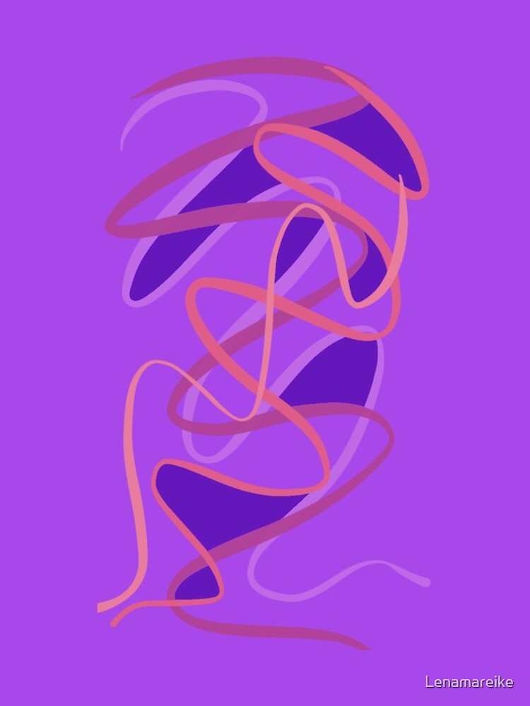 "satisfying squiggle" iPhone Case for Sale by Lenamareike | Redbubble