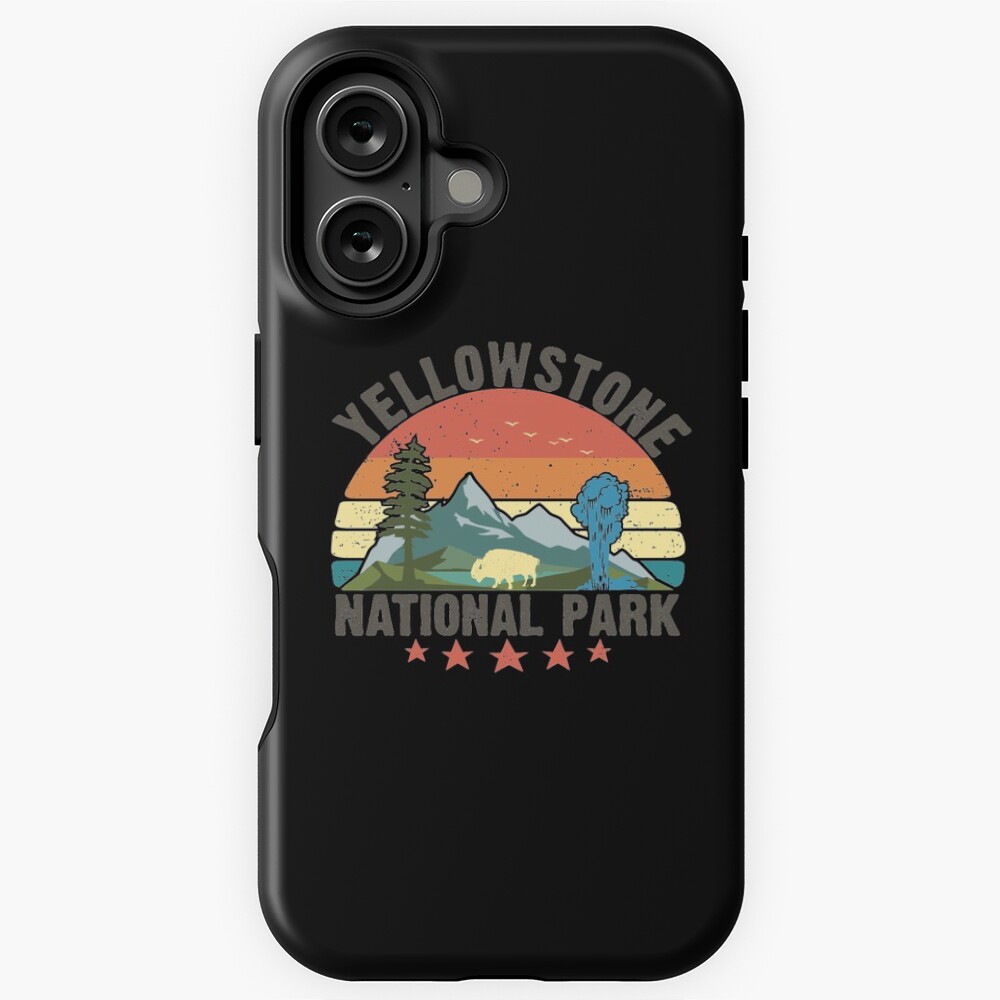 "Yellowstone National Park Wyoming mountains landscape volcano geyser ...