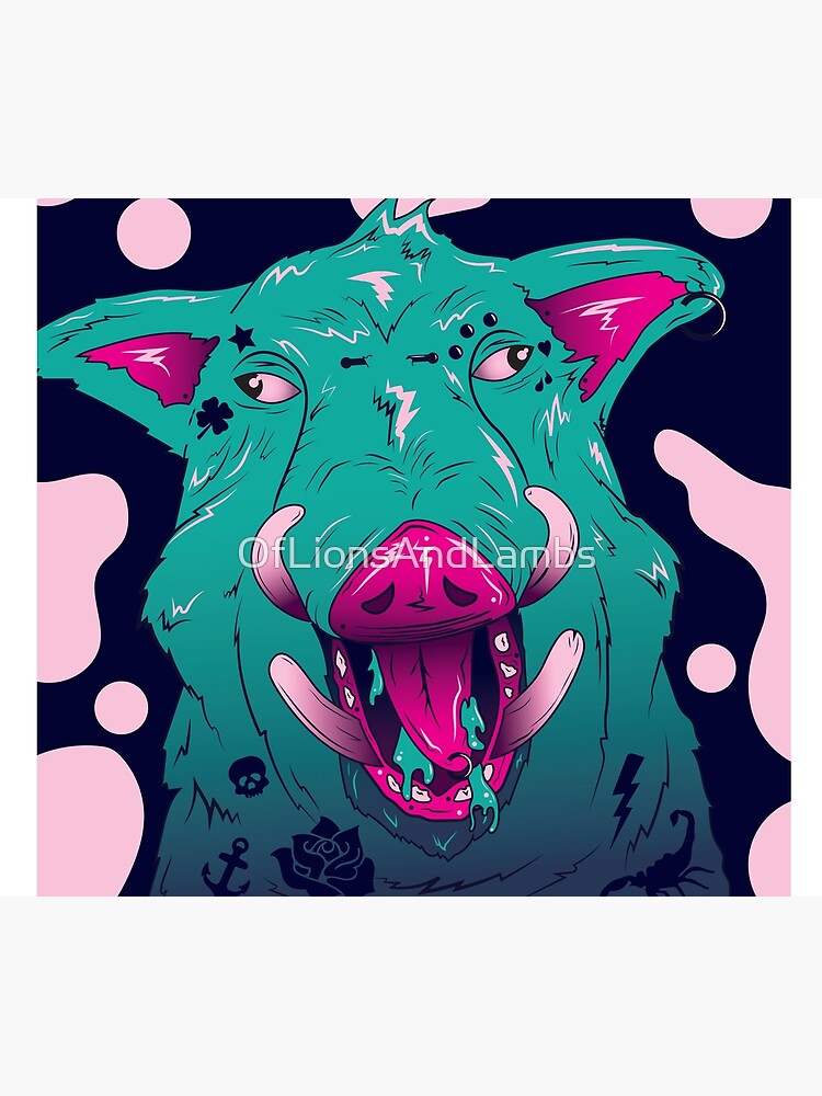 "Aesthetic Bacon" Comforter for Sale by OfLionsAndLambs | Redbubble