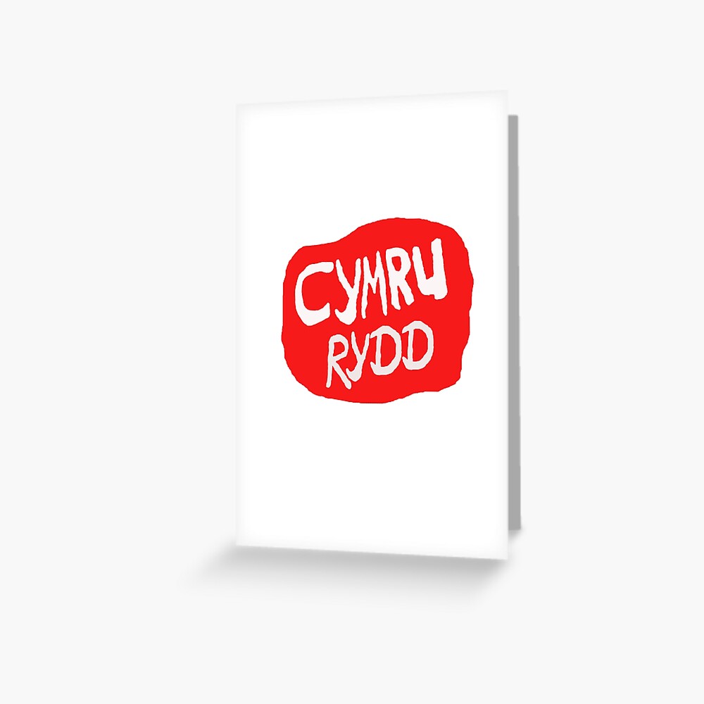 "Cymru Rydd" Sticker for Sale by DafyddEm | Redbubble