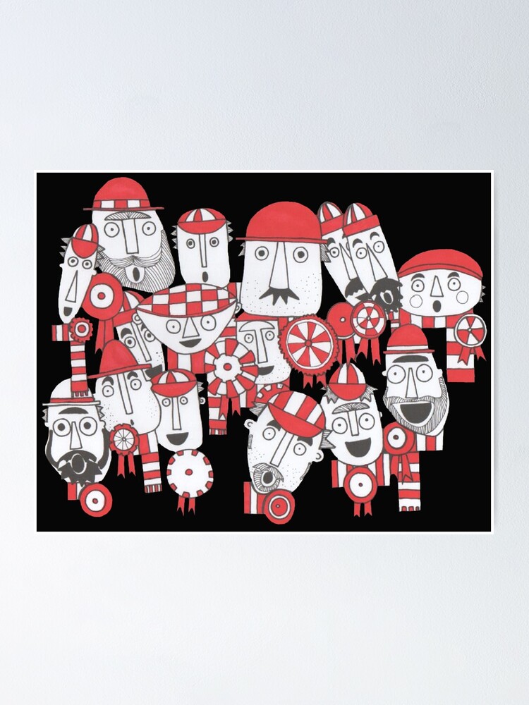 "Football, soccer fans! A crazy bunch of British Football Fans ...