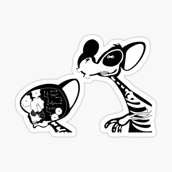 Pinky And The Brain Stickers | Redbubble