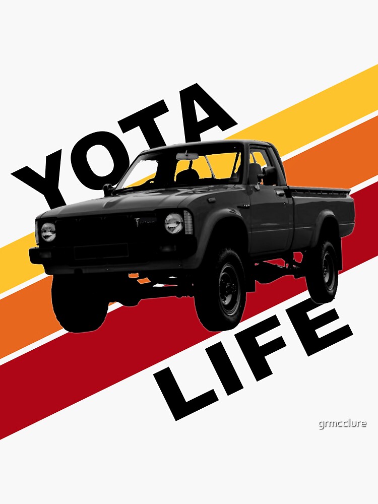 "Retro Yota Life graphic" Sticker for Sale by grmcclure | Redbubble