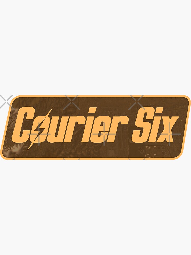 Pegatina «Courier Six Tag | Símbolo del protagonista de Fallout New ...