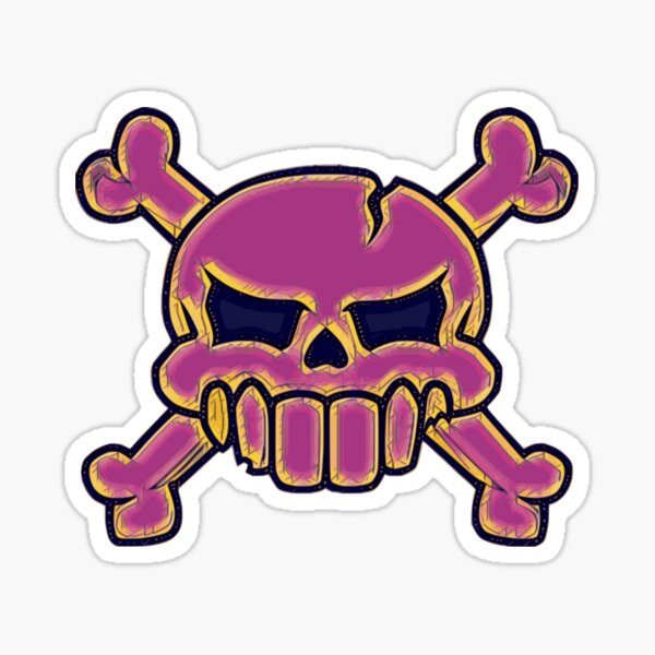 "Skully 4" Sticker for Sale by hoofster | Redbubble
