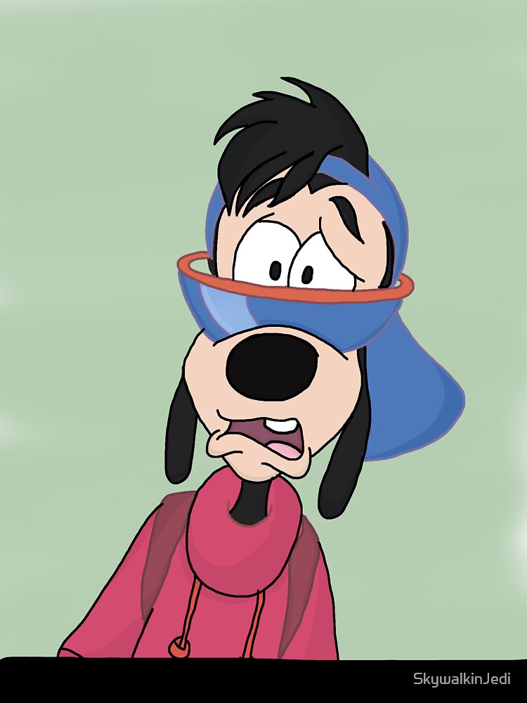 "Max Goof" Sticker for Sale by SkywalkinJedi | Redbubble
