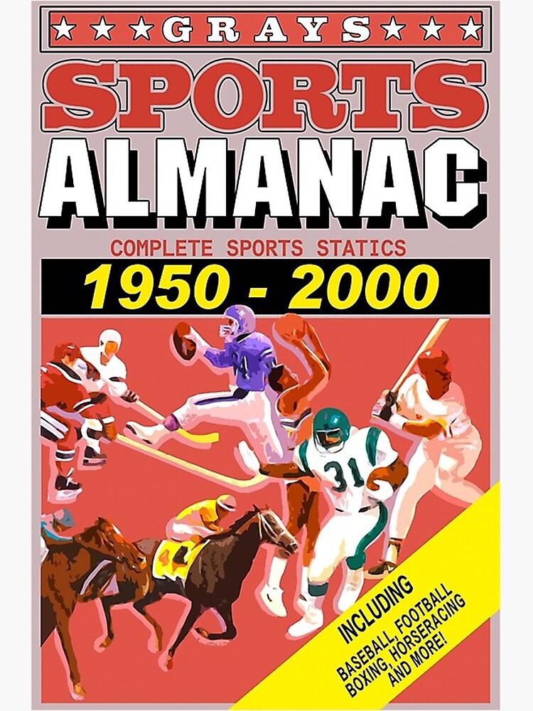 BTTF Sports Almanac Premium Matte Vertical Poster sold by Isabel García ...