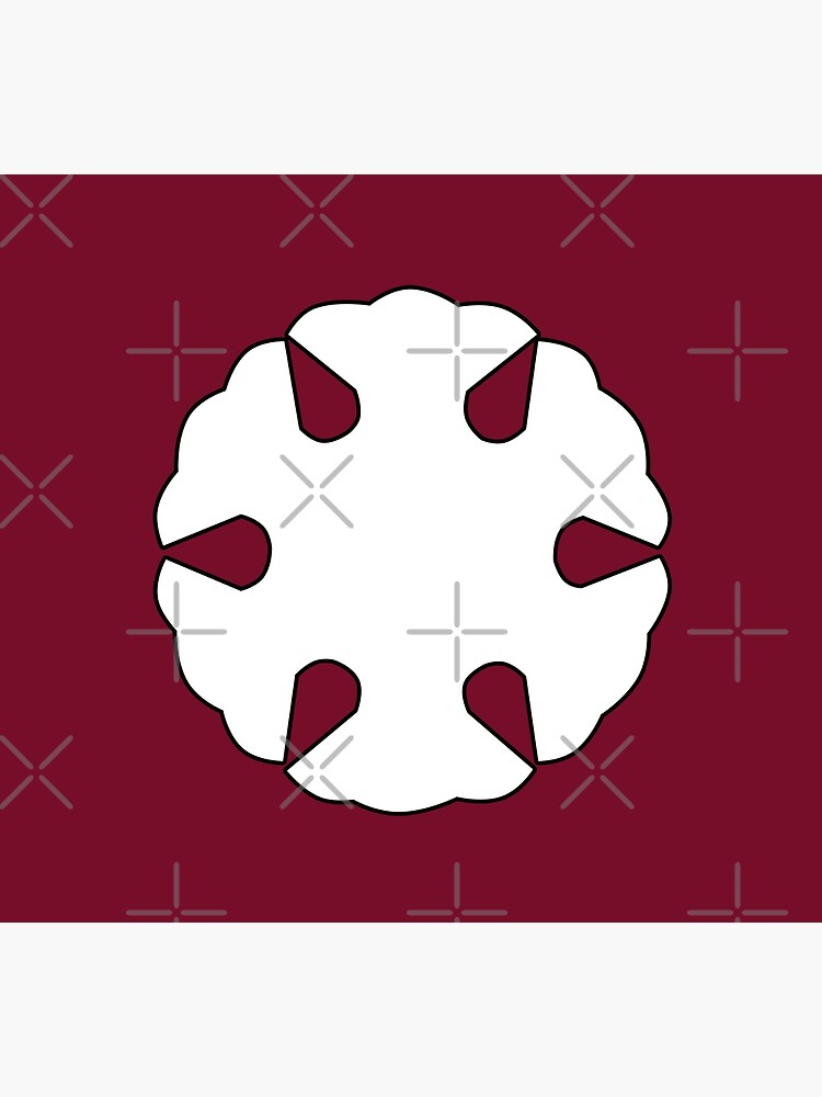 "Katanagatari Meisai Tsuruga Symbol" Canvas Print by Migi-Desu | Redbubble