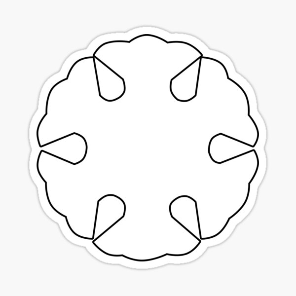 "Katanagatari Meisai Tsuruga Symbol" Sticker for Sale by Migi-Desu ...