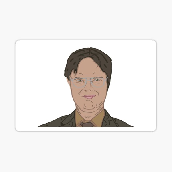 "Dwight Shrute, The Office" Sticker by oliviapenzotti | Redbubble