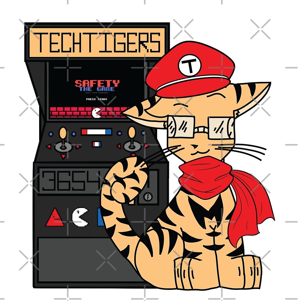 "TechTigers logo for the 2017-2018 Season" by sapostrophebach | Redbubble