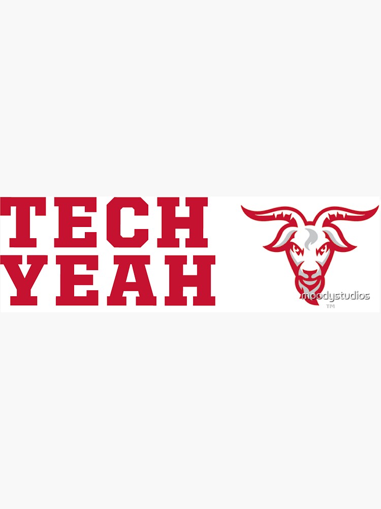 "Tech Yeah - Red" Sticker for Sale by moodystudios | Redbubble