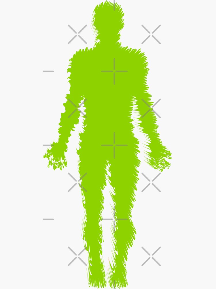 "Human Anatomy Distorted" Sticker for Sale by patrimonio | Redbubble