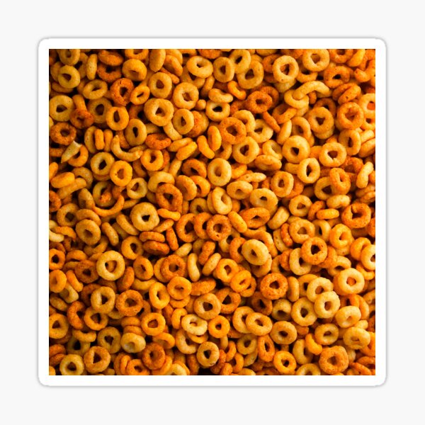 "CEREAL" Sticker by tartans | Redbubble