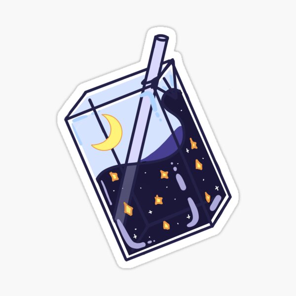 "Space Juice Box " Sticker for Sale by FireKats | Redbubble