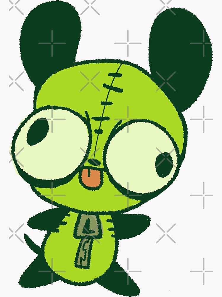 "GIR" Sticker by turboraven | Redbubble