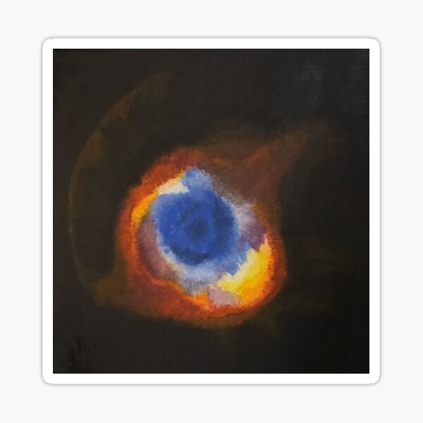 "Helix Nebula" Sticker by KiriShrew | Redbubble