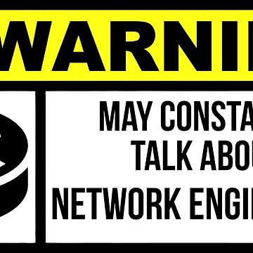 "Network engineer" Sticker for Sale by nomoregravity | Redbubble