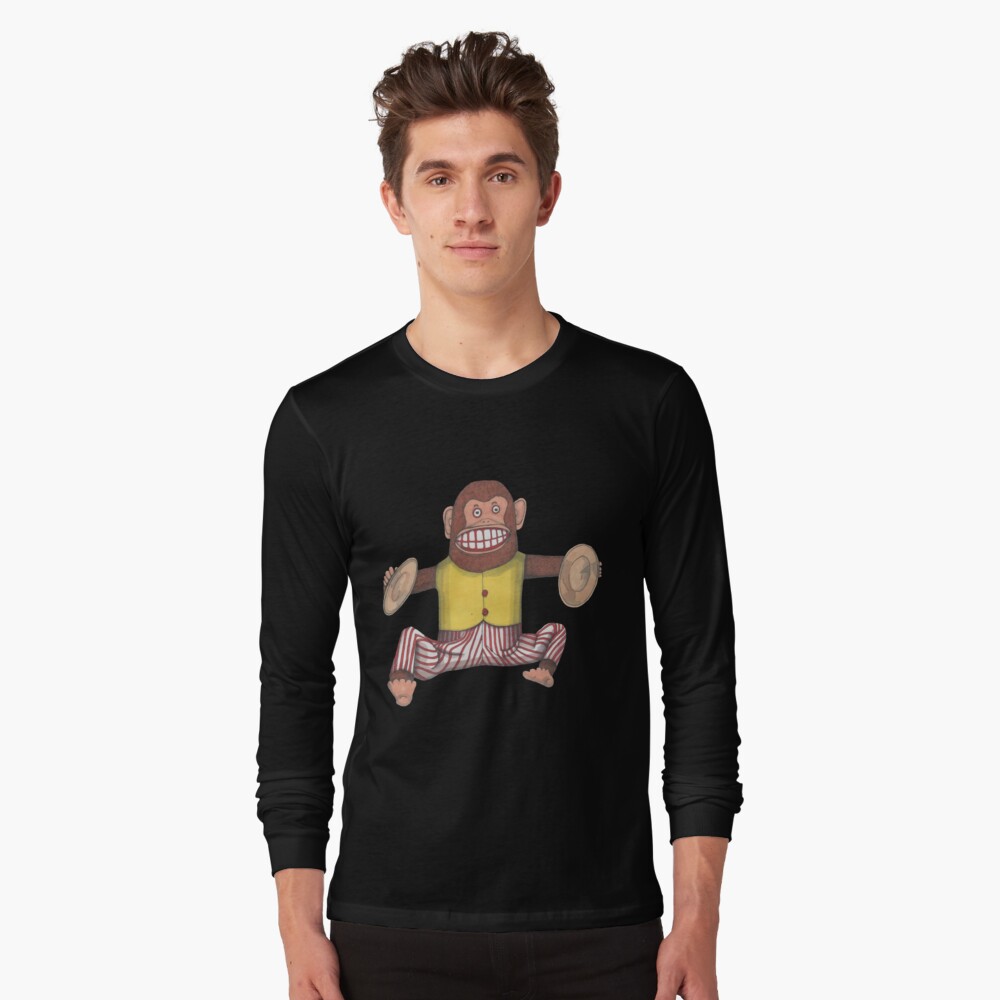 "Monkey, Clapping Monkey, classic wind up toy." Sticker for Sale by ...