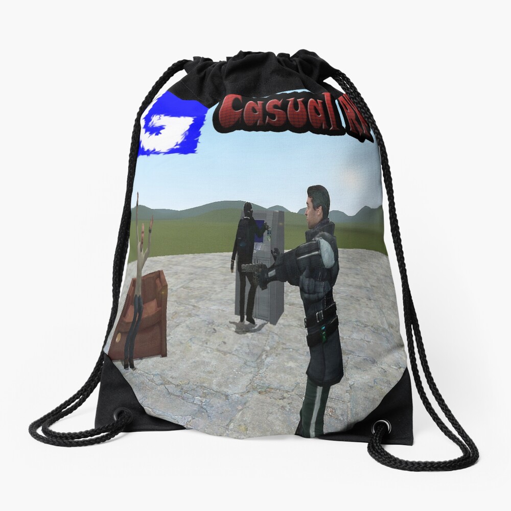 "GMOD Casual RP" Drawstring Bag for Sale by Hazza109 | Redbubble