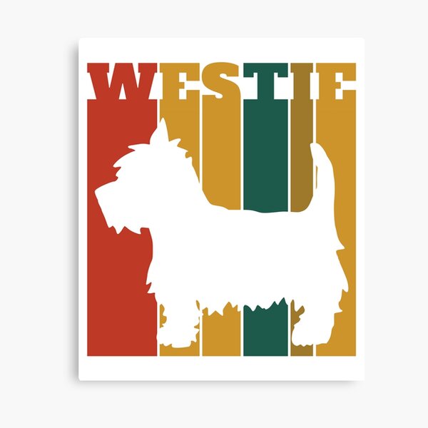 Westie Canvas Prints | Redbubble