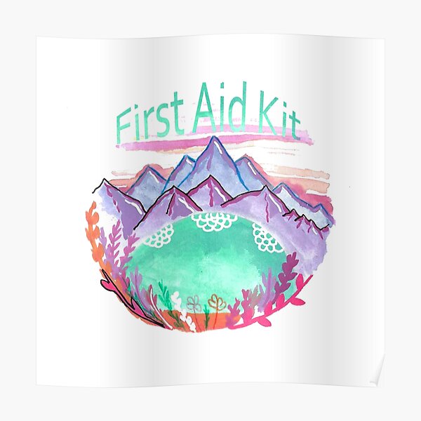 "First Aid Kit" Poster for Sale by ohlapislazuli | Redbubble