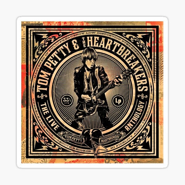 Tom Petty Stickers | Redbubble