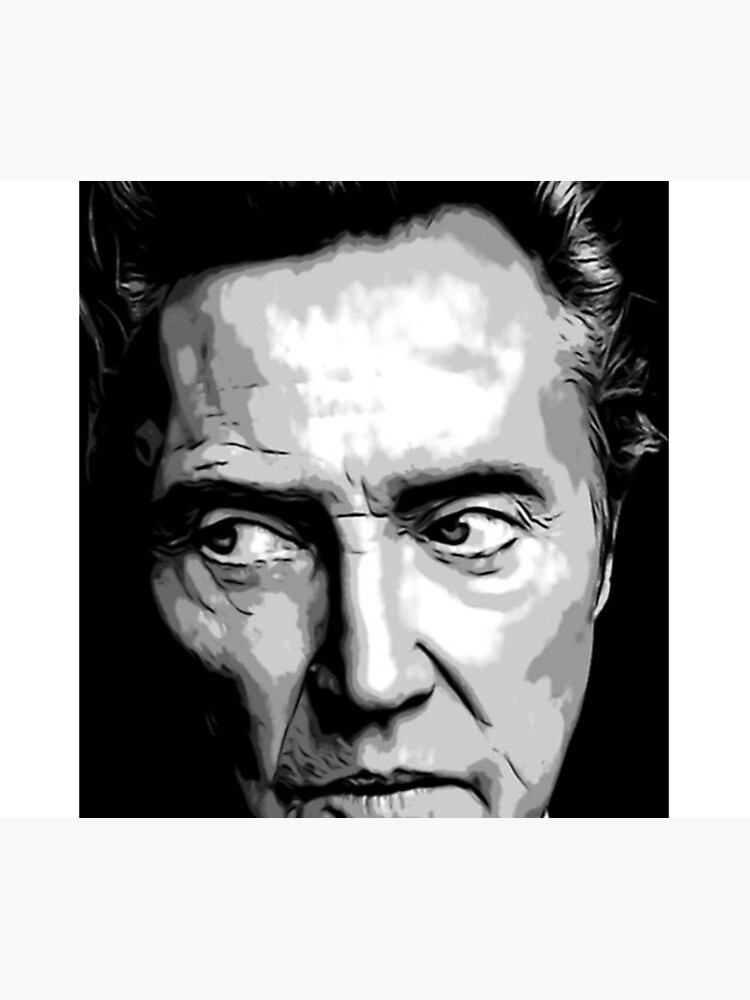"Christopher Walken " Throw Blanket by smilearyana | Redbubble