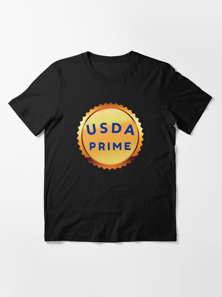 "USDA Prime" T-shirt for Sale by JewelsDesigns | Redbubble | usda t ...