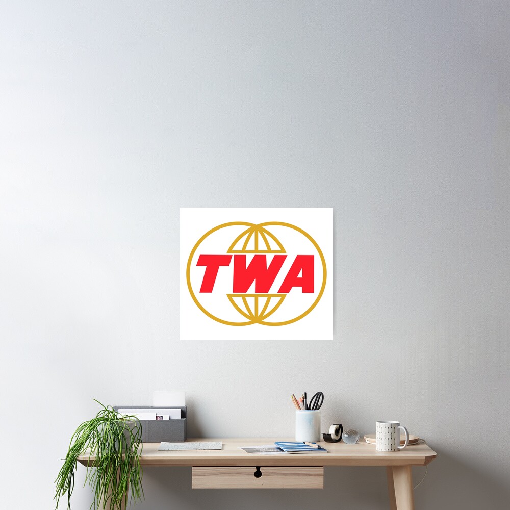 "TWA Airlines - Vintage Logo" Poster for Sale by epitomegirl | Redbubble