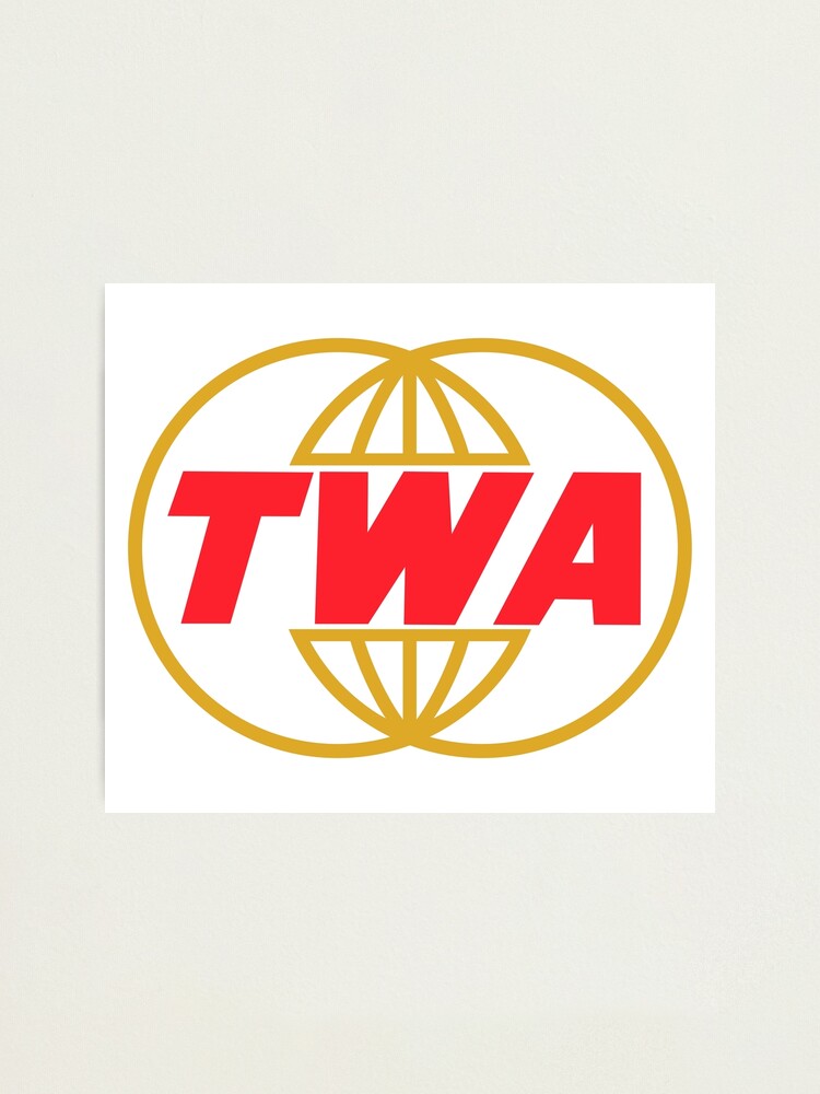 "TWA Airlines - Vintage Logo" Photographic Print for Sale by ...