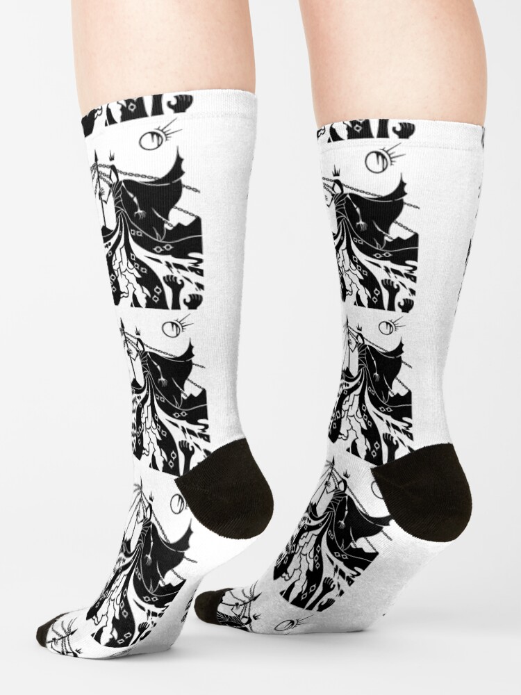 "SCP-001 - Der scharlachrote König" Socken von GillyTheGhillie | Redbubble