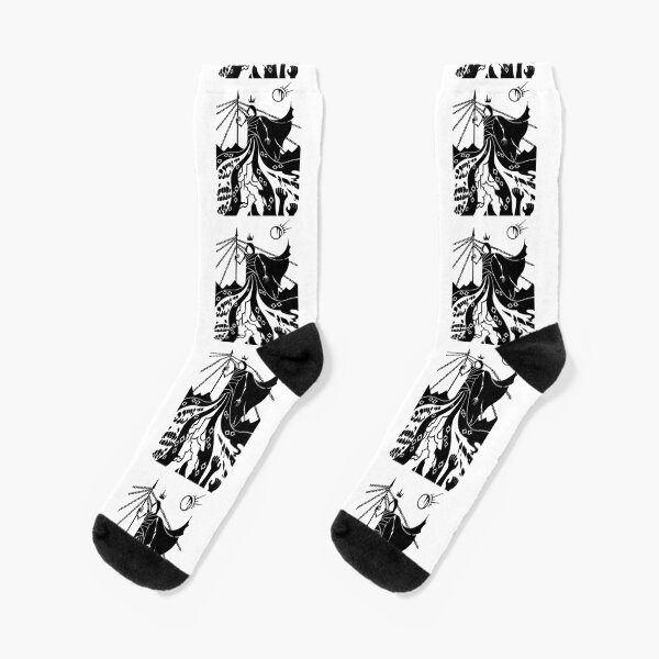 "SCP-001 - Der scharlachrote König" Socken von GillyTheGhillie | Redbubble