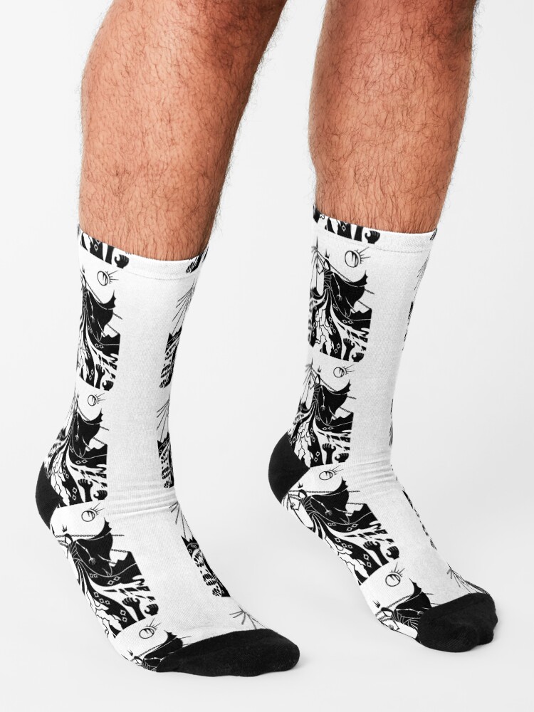 "SCP-001 - Der scharlachrote König" Socken von GillyTheGhillie | Redbubble
