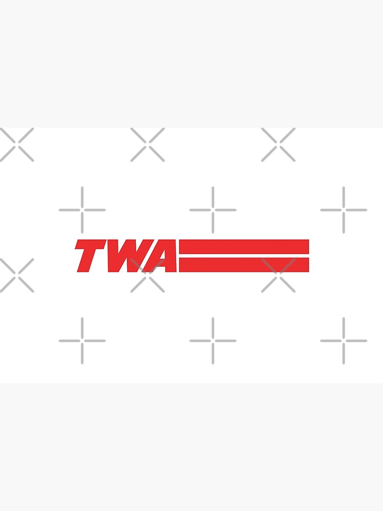 TWA Airlines - Vintage Logo | Bath Mat sold by Shona Obi-Wan Kenobi ...