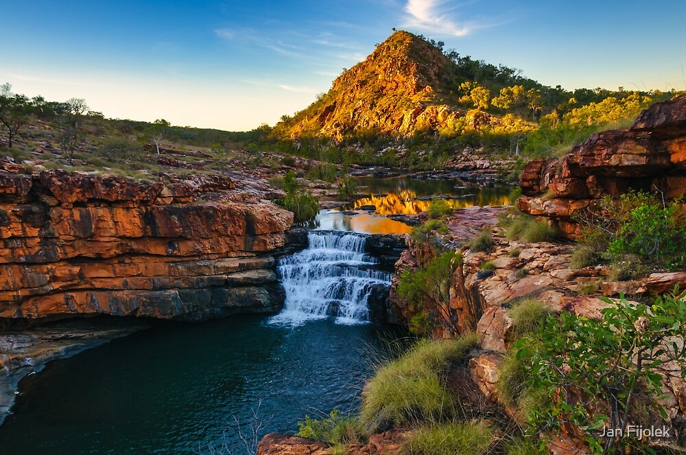 "Sunrise at Bell Gorge " by Jan Fijolek | Redbubble