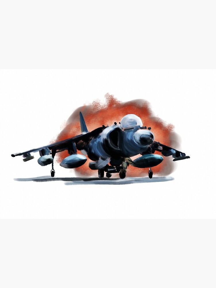 "Harrier Jump Jet Power and Force" Poster for Sale by PatMcDonald ...