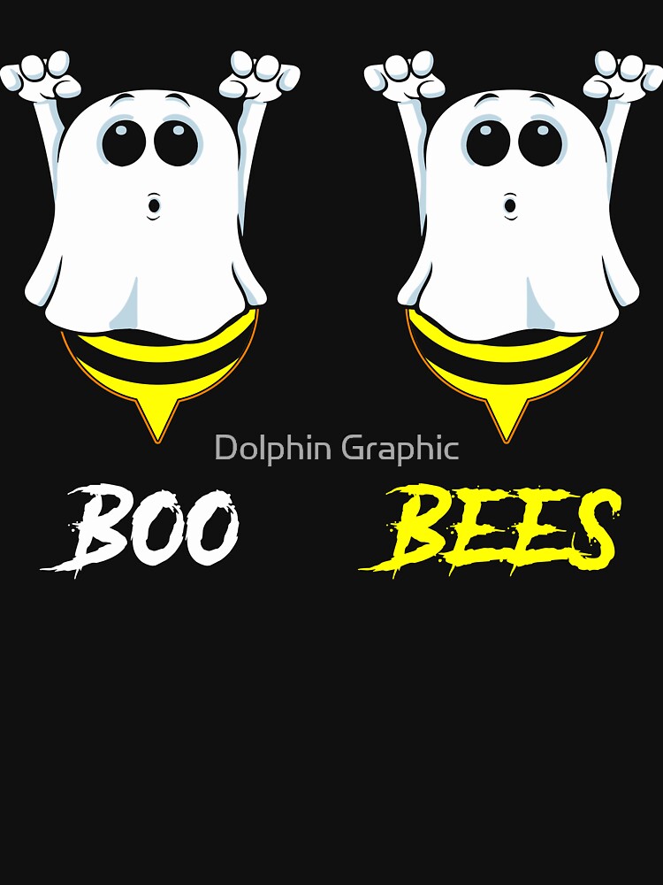 "Boo Bees Halloween T-shirt, Funny Ghost shirt, gift for bee lovers" T ...