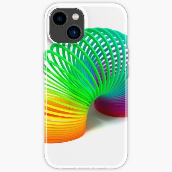 "Rainbow Slinky " iPhone Case for Sale by maniacalrobot | Redbubble