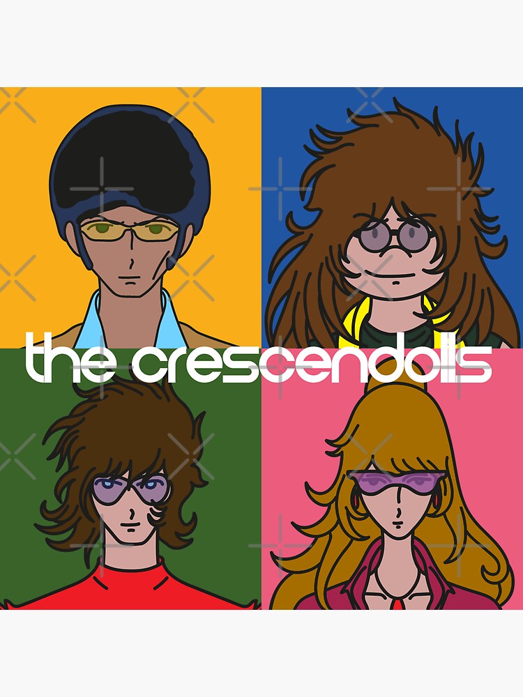 "The Crescendolls [Human version]" Sticker by Cleobule | Redbubble