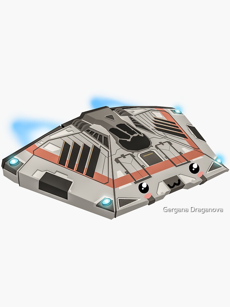 "Elite: Dangerous - Sidewinder" Sticker for Sale by Gergana Draganova ...