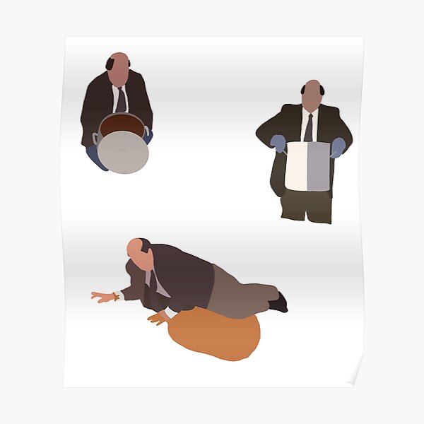 "Kevin's Famous Chili | The Office" Poster for Sale by ElliottBryan ...