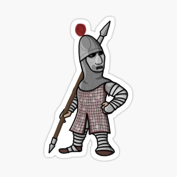 "Persian Cataphract" Sticker by foojer | Redbubble