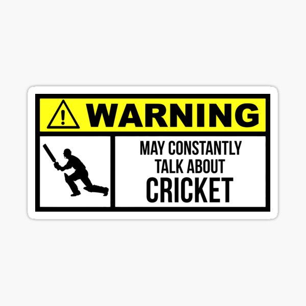 Cricket Stickers | Redbubble