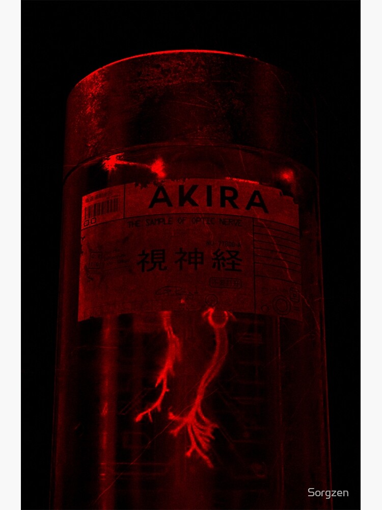 "RED AKIRA" Poster for Sale by Sorgzen | Redbubble
